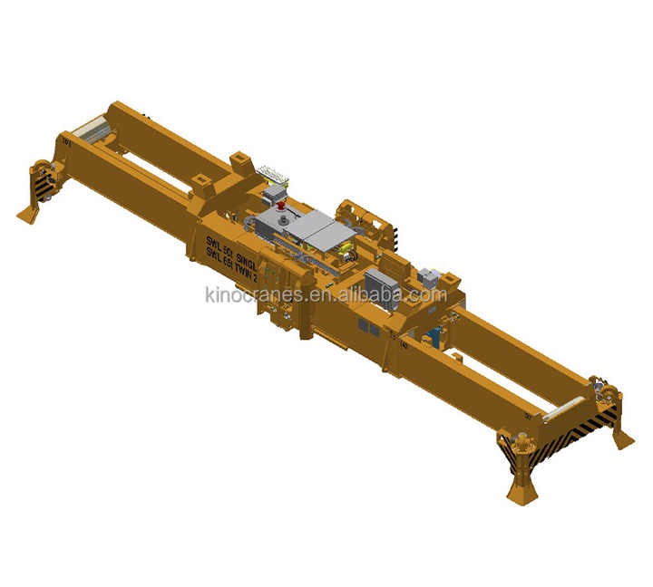 20ft 40ft Heavy Lifting Hydraulic Twin-Lift Container Spreader for Crane