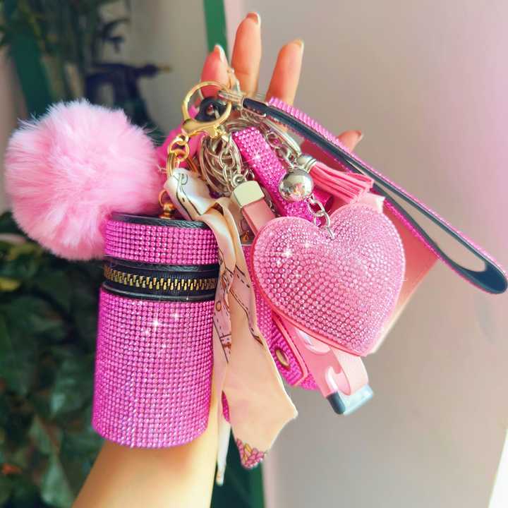 Rhinestone Keychain Custom - Wholesale Self Defense Keychain