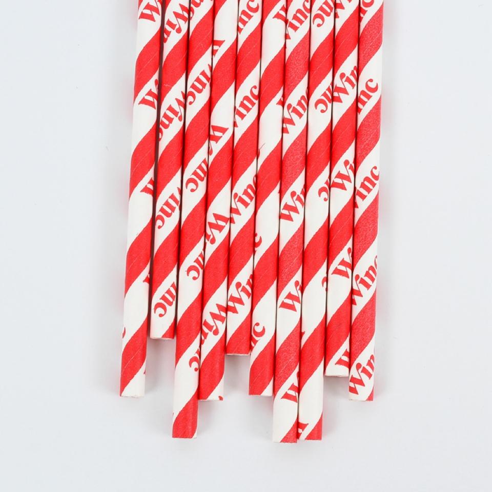 Food Grade Disposable Feature Recyclable Paper Drinking Straw for ...