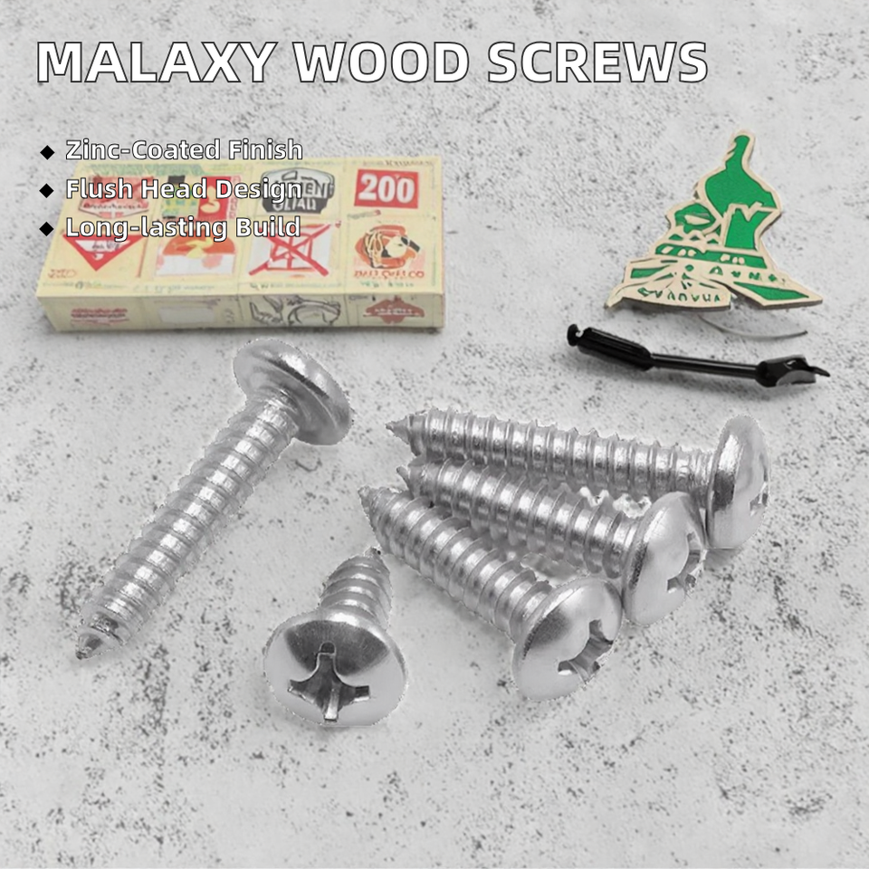 For Zinc Plated Steel Standard Thread Countersunk Head Class 4 Screws ...