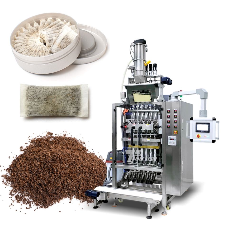 Automatic Filling Moist Powder Small Snuff Pouches Making Machine