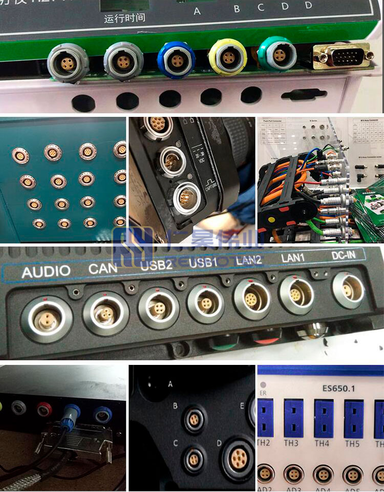 00 01 Cable Connector Push Pull Ultrasonic Testing Flaw Detector C5-C9
