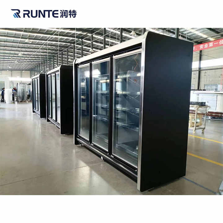 Supermarket Freezer Standing Freezer Wall Freezer with Doors| Alibaba.com