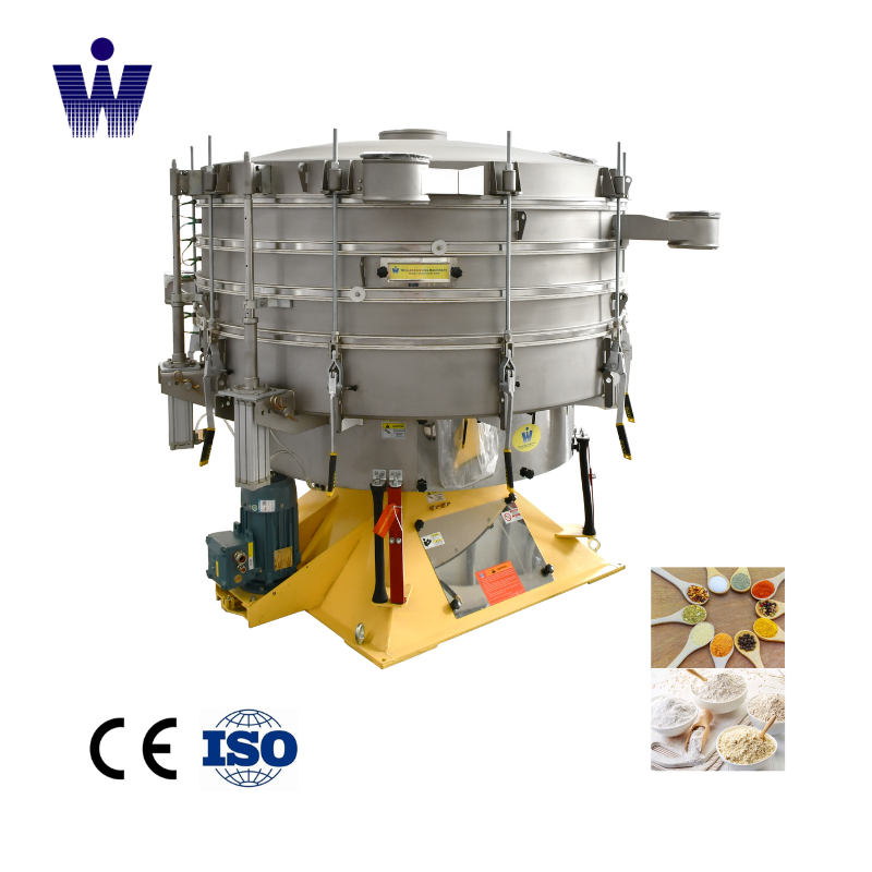 Double Screening Model Wheat Flour Separator Tumbler Sifter Corn Starch ...