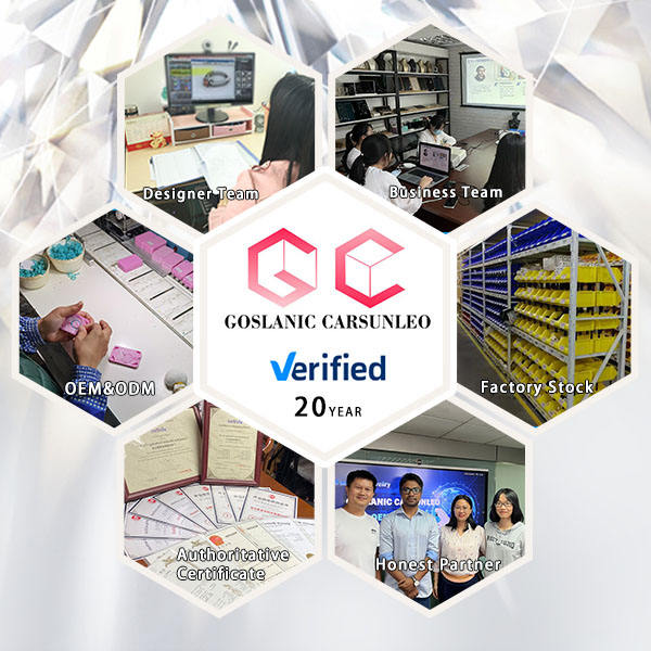 New Design Trendy Stainless Steel 18K Gold Plated Geometric Colorful ...