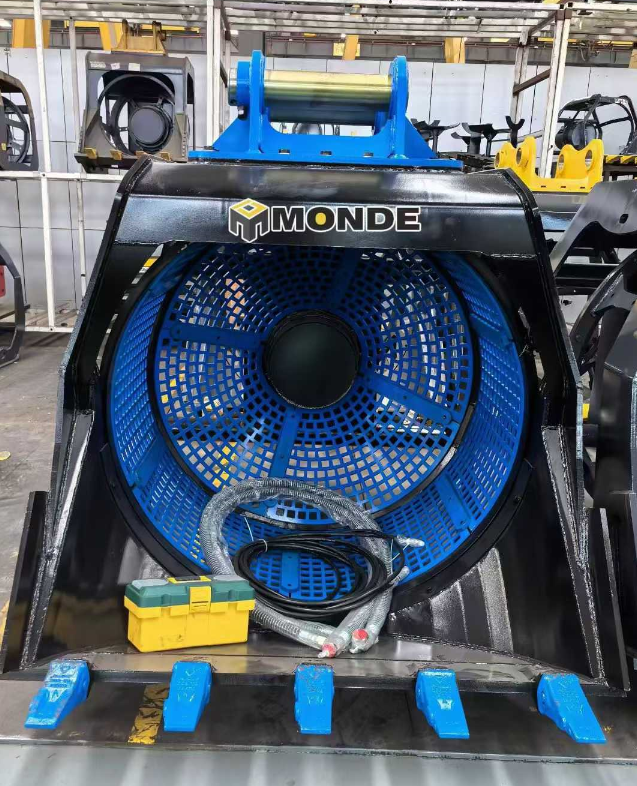 6-20 Ton Excavator Rotary Screen Bucket Sieve Bucket Skeleton Bucket ...
