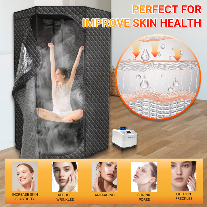 New Modern Sauna Box Portable 3l Large Power Slimming Sauna Tent Detox ...