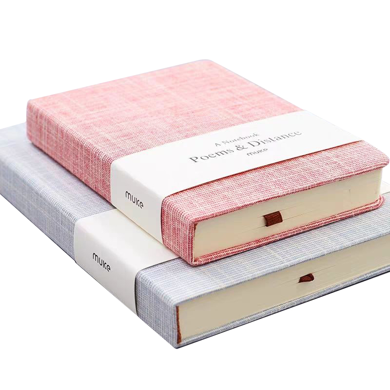 Stylish Canvas Cover Notebooks - Customizable & Durable