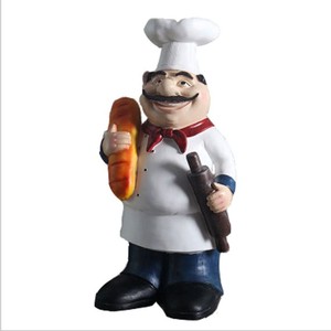Wholesale Chef Statues - Durable Resin Kitchen Decor