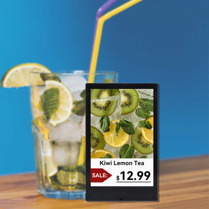 10.1 Inch Full Color Digital Price Tag Video Media Signage Advertising ...