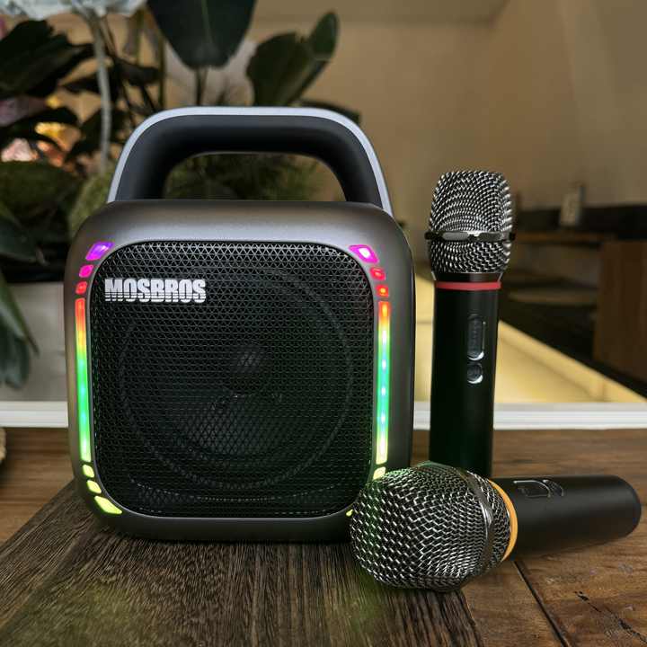 Mosbros Karabox 50W V5.0 - Multifunctional Speaker with Leds