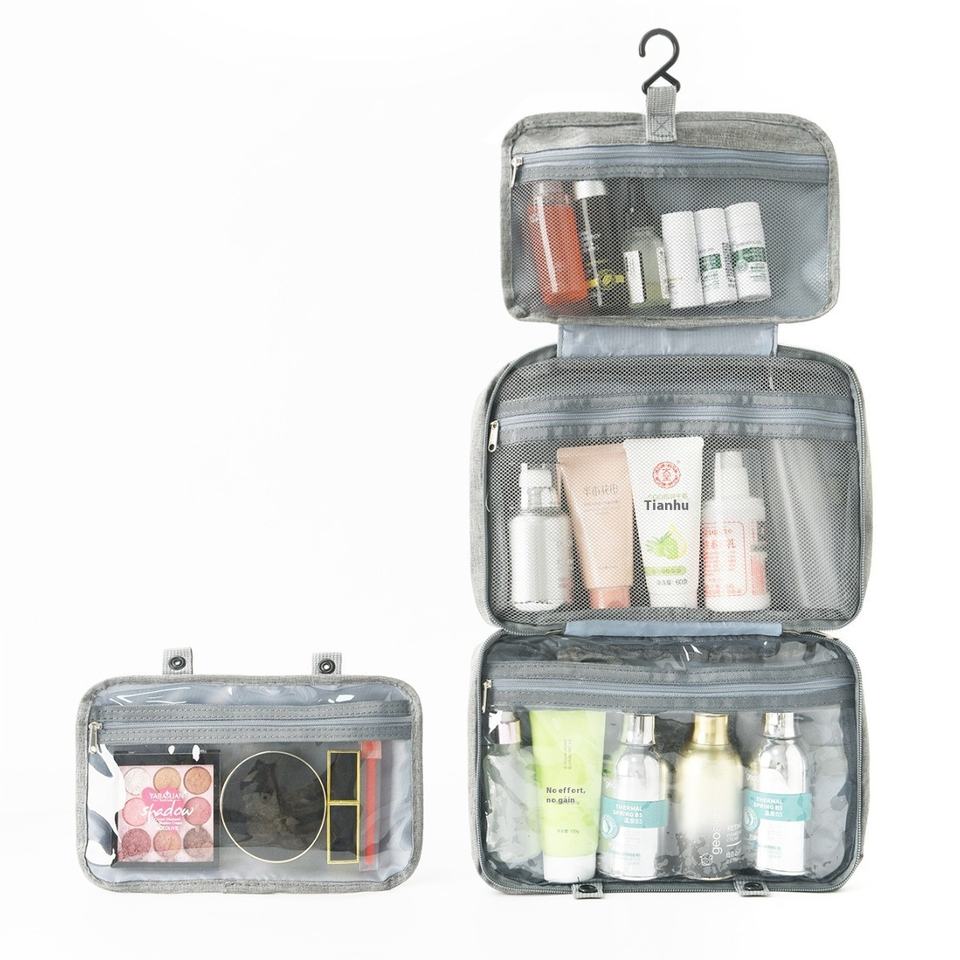 60% Wet&Dry Separation Hangable Multi-Color Storage for Toiletry ...