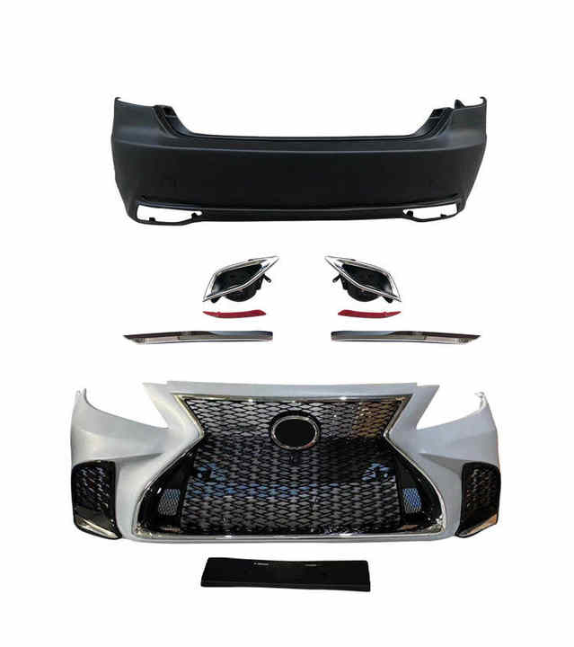 Lexus LS460 Front Bumper & Grille Upgrade Kit - 2006-2021