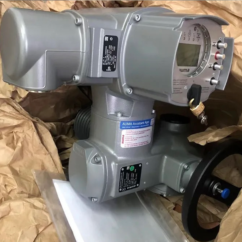 AUMA Multi Turn Alloy Steel Electric Actuators Smart Positioner ATEX ...