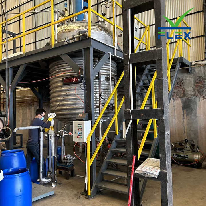 20000L Industrial Batch Reactor Chemical PUR Hot Melt Glue Jacket ...