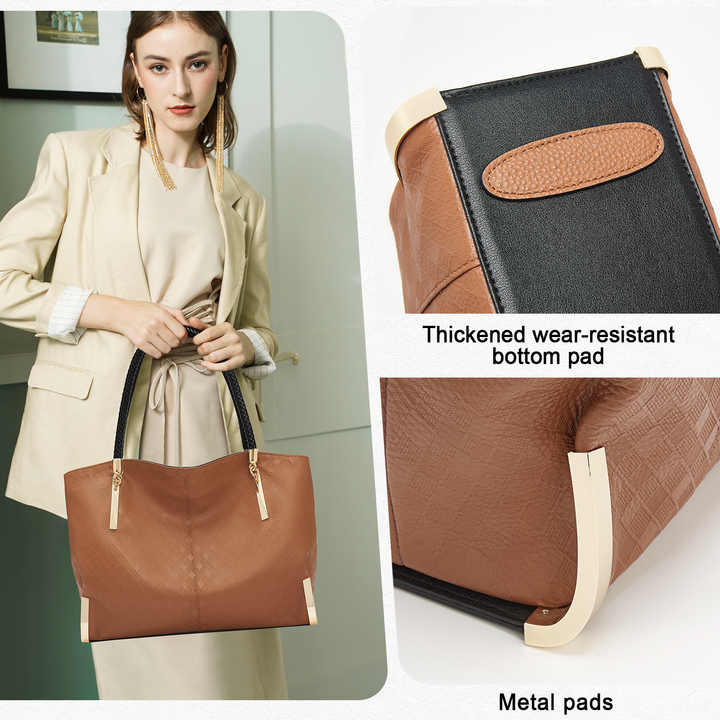 LVYANG Custom Women's Luxury Simple Handbags Large Capacity Portable ...