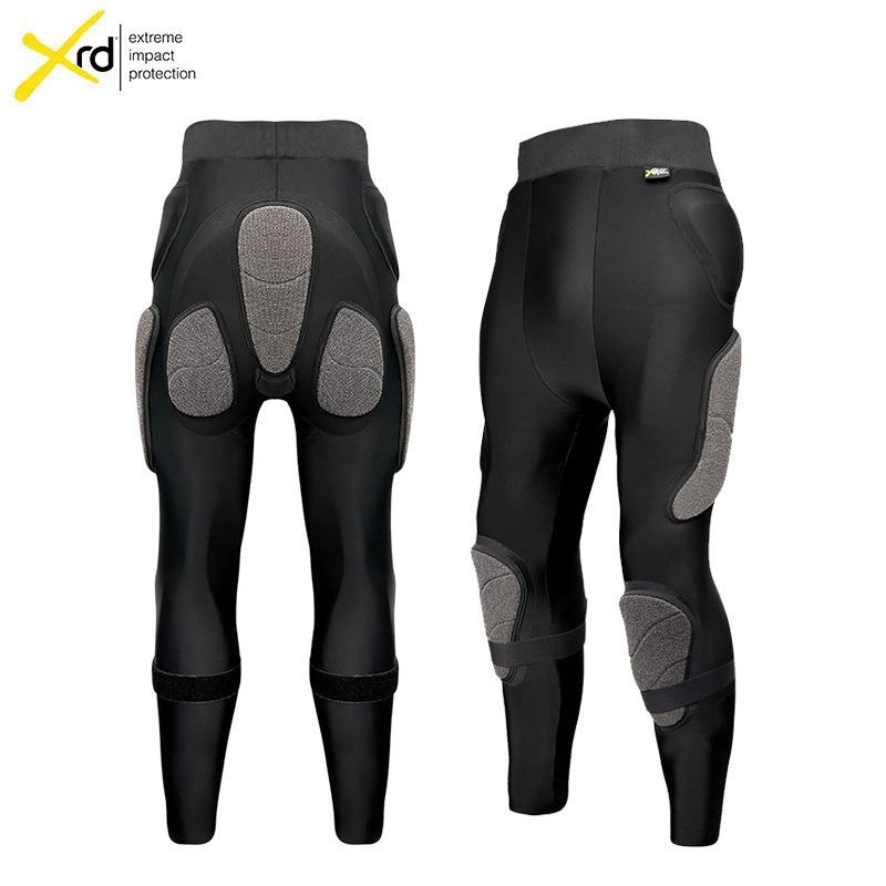 XRD Kevlar Padded Ski Pants Impact Protection Armor Tailbone Hip Knee ...