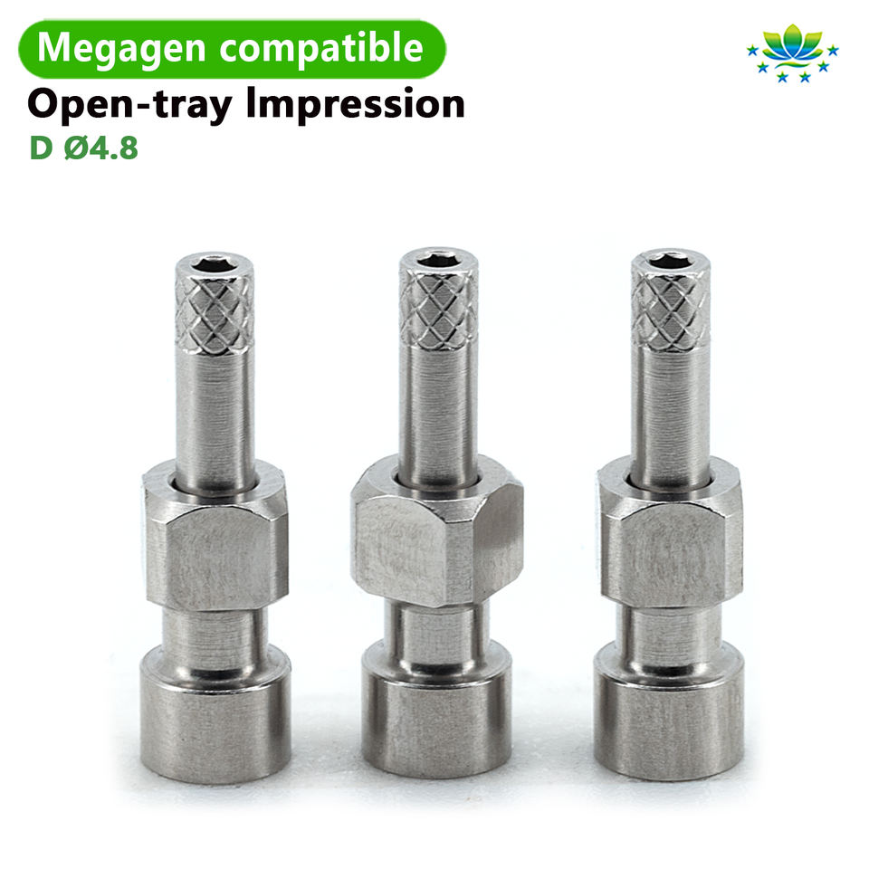 Megagen Multi-Unit MUA Transfer Coping Dental Implant Pick-Up Open Tray ...
