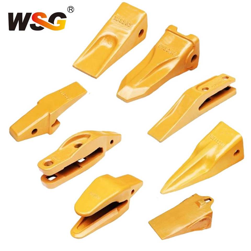 Excavator Bucket Tooth Point PC200 PC300 Tips and Adapters Dipper ...