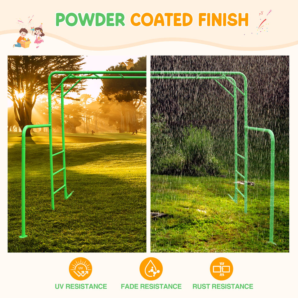 Customized Park Funky Monkey Bars Exercise Outdoor Playground Monkey ...