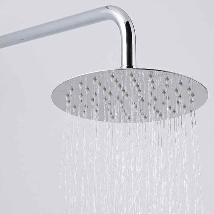 Shower Heads 10Inch Stainless Steel Square Shower Head mirror finish ...