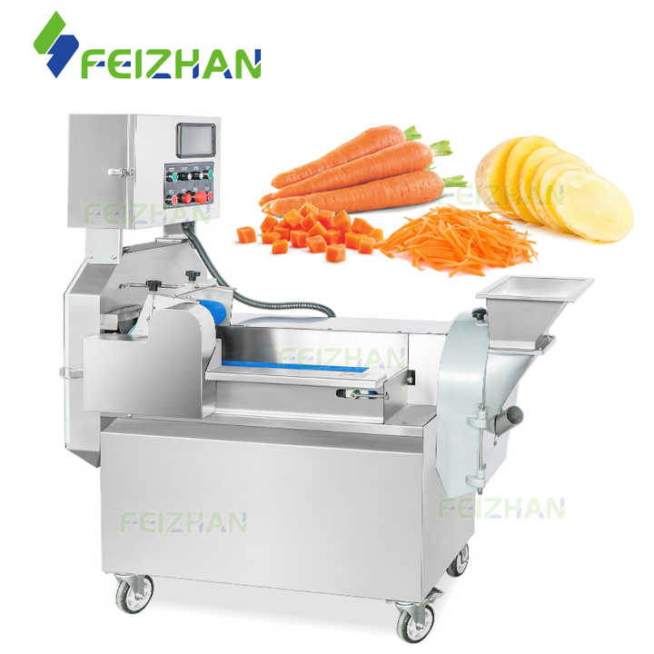 FEIZHAN FZ-VCM901 Commercial Multifunctional Carrot Cutting Cucumber ...