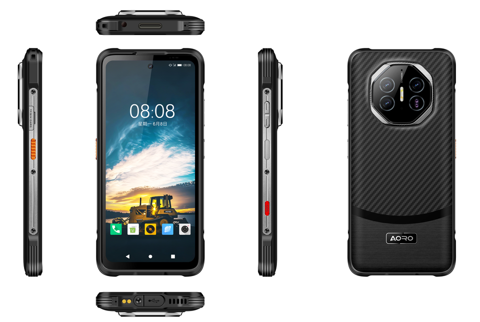 AORO 6.78 Inch 5G Rugged Smartphone 6000mAh 64MP Camera Android 13 ...