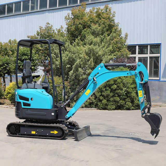 For Engine 1 Ton Micro Mini Hydraulic Crawler Digger Excavator Machine ...