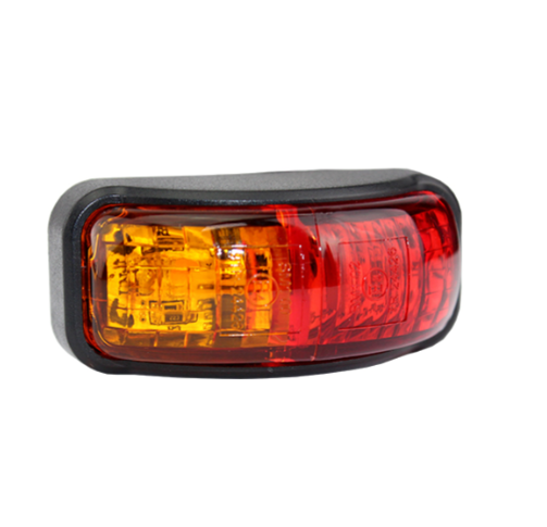 Emark Dual Color Amber Red Warning Led Lights Side Position Truck ...