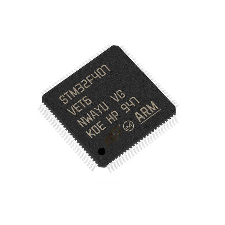 Stm32f407vet6 Microcontroller Ic Flash Memory Mcu Chip Stm32f407vet6