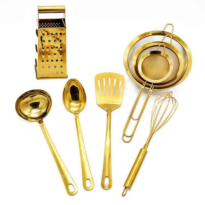9-piece Stainless Steel Kitchen Cooking Utensils Sets Kitchenware ...