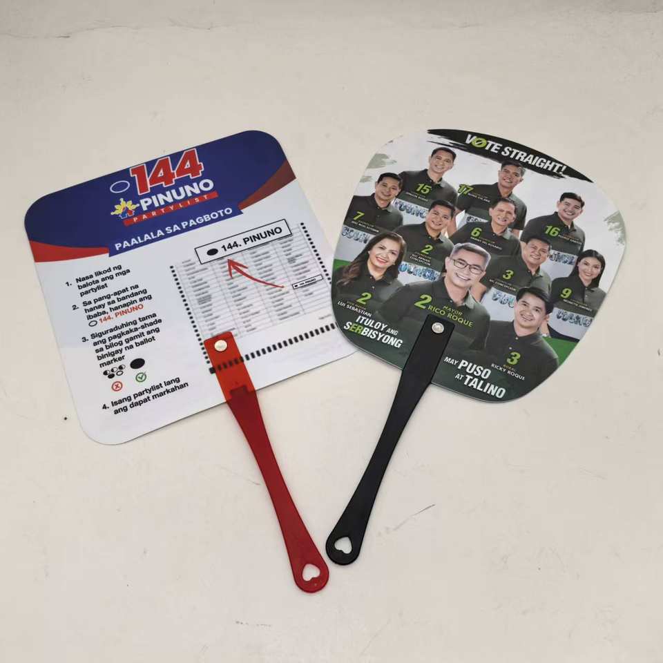 Personalized Promotional Hand Fans Custom Printed Plastic Fans for ...