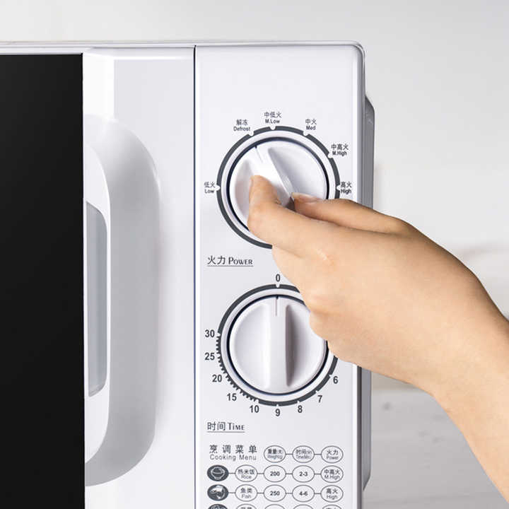 20L Microwave Oven Small Household Turntable Heating Multi-function ...
