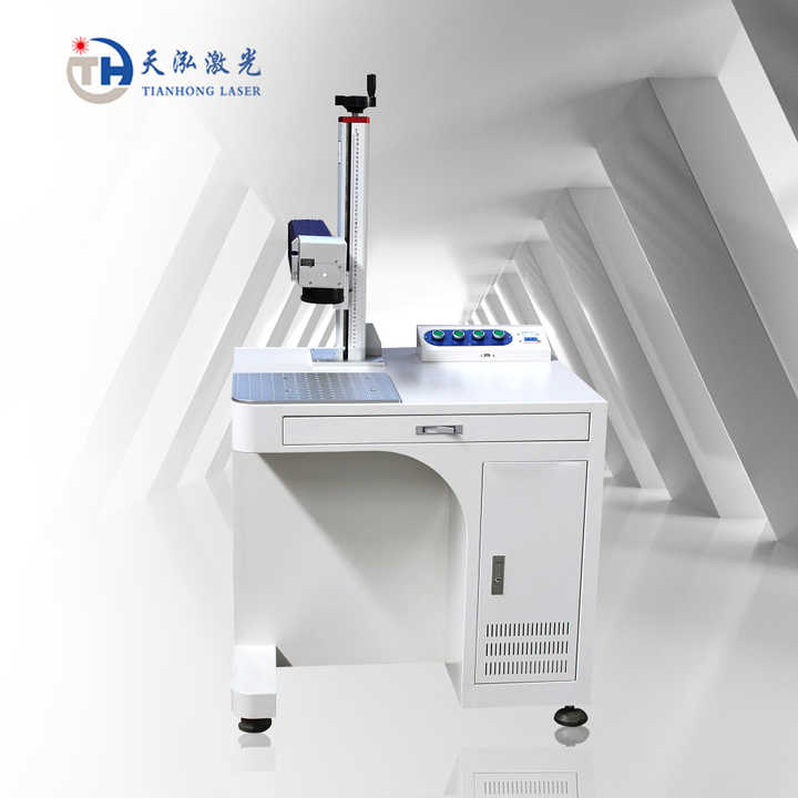 Animal Cattle Ear Tag Printer 20w Laser Fiber Marking Machine 30w for ...