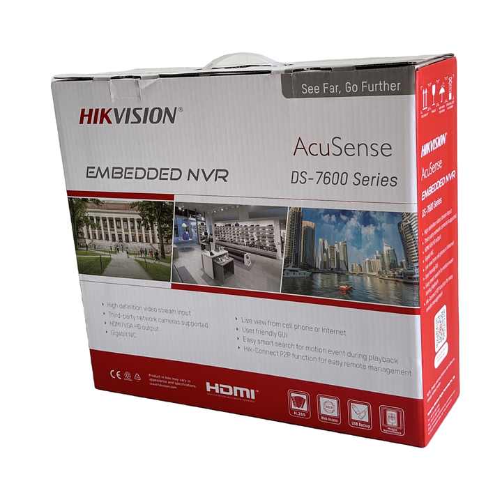 Hikvision 32-Ch NVR with Dahua English Version - Acusense 4K