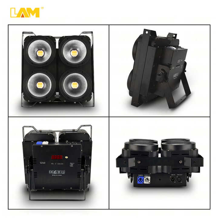 4 Eyes Led Blinder Light - 4x100w COB Warm Cool White 2in1