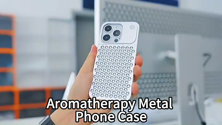 Custom Aromatherapy Shockproof Anti-Fall Aluminum Case