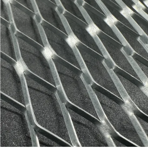 Galvanized Steel Ribbed Expanded Metal Mesh-Water & Fire Resistant for ...