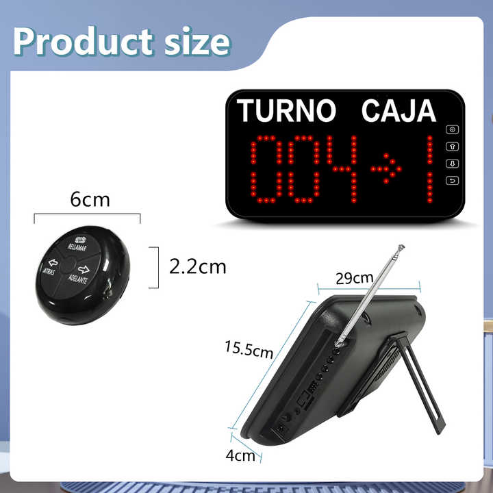 Waiting Number Management Wireless Queue Calling System for Hospital ...