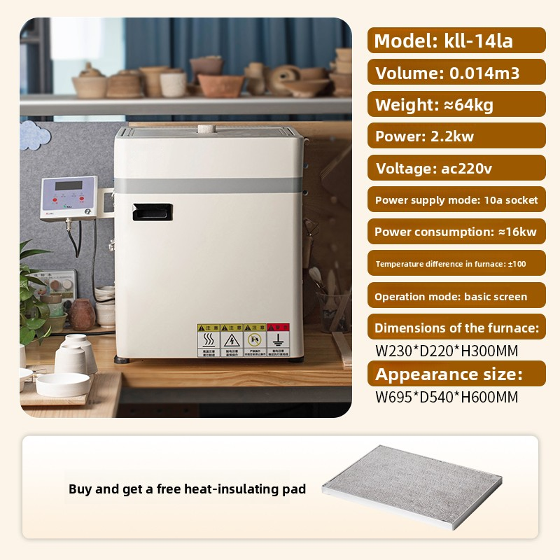 High-temperature Electric Kiln for Ceramic Experimentation Domestic ...