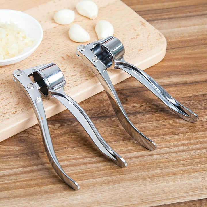 Multi-function Ginger Grater & Garlic Press - Stainless Steel