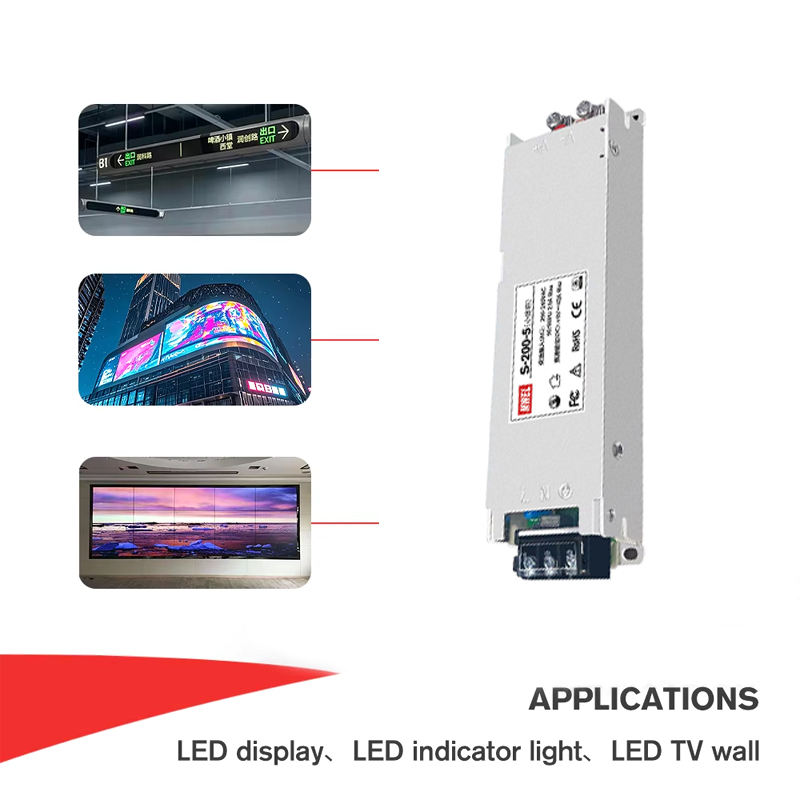 Switching Power Supply 5V 60A 300W Efficient Durable for LED Video Wall ...