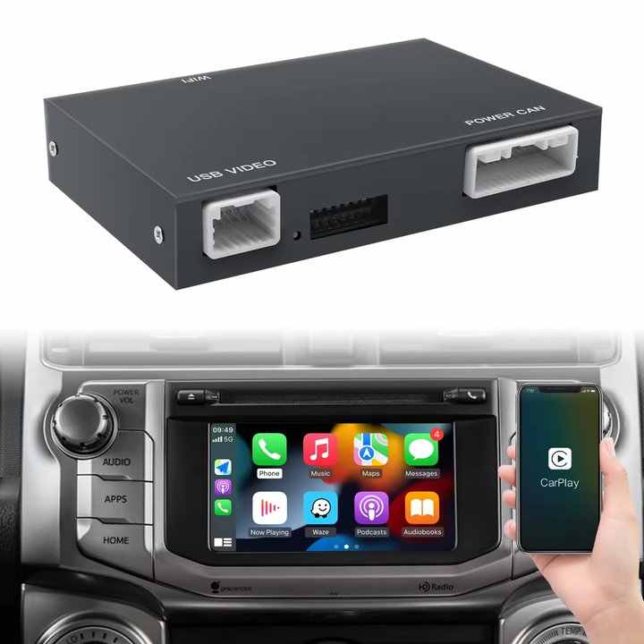 Toyota 4Runner Wireless CarPlay & Android Auto 2DIN Radio with GPS ...