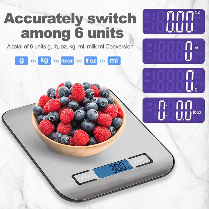 Wholesale 5kg Stainless Steel LCD Kitchen Digital Scale