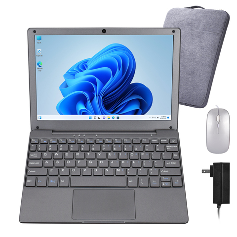 7-Inch Android 12 Quad Core Mini Laptop for Kids' Education