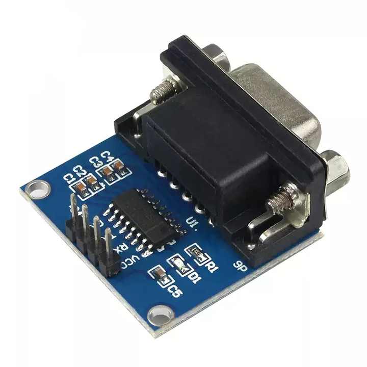 Serial Port Module RS232 to TTL Module with Transmit/receive Indicator Light 232 to Level Module ...