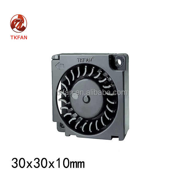 30x10mm High Speed 8500rpm 13000rpm PBT Plastic Blades Low Noise 5V 12V ...