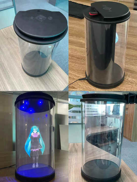 Holographic Display Cabinet - 3D Digital Projection Holo Tube