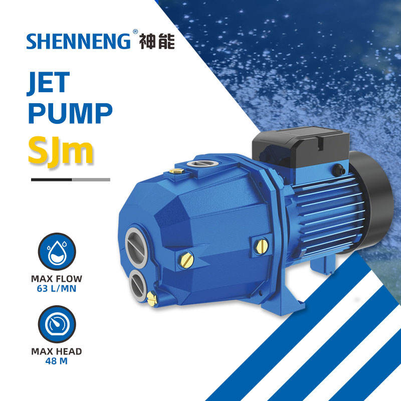 SHENNENG Jet Booster Pump Electric 1 Horsepower Well Jet High Pressure ...