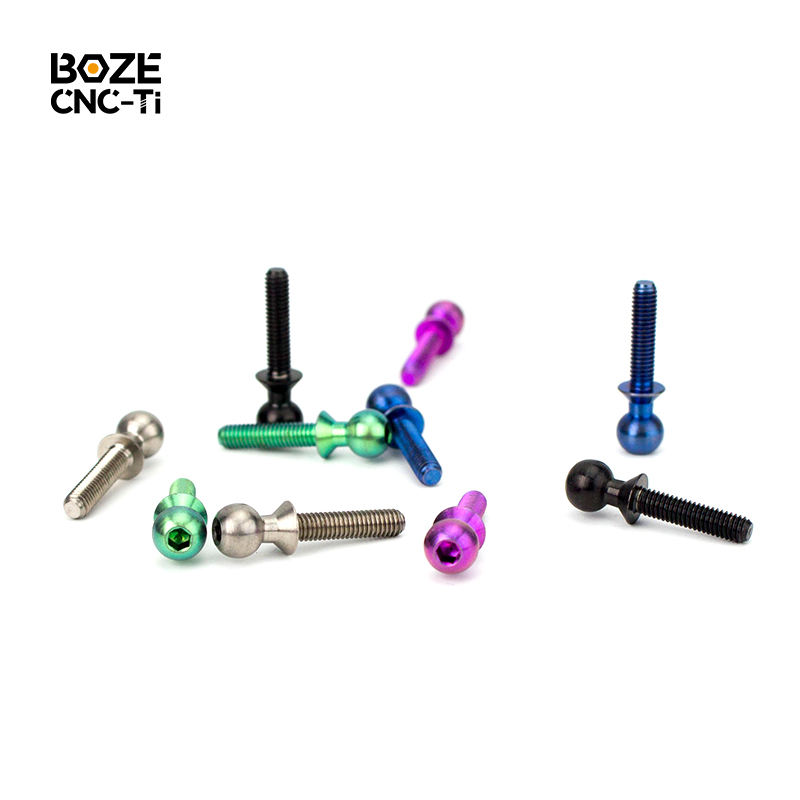 Light Weight Titanium Pro Ball Stud Colorful Titanium Ball Stud Bolt ...